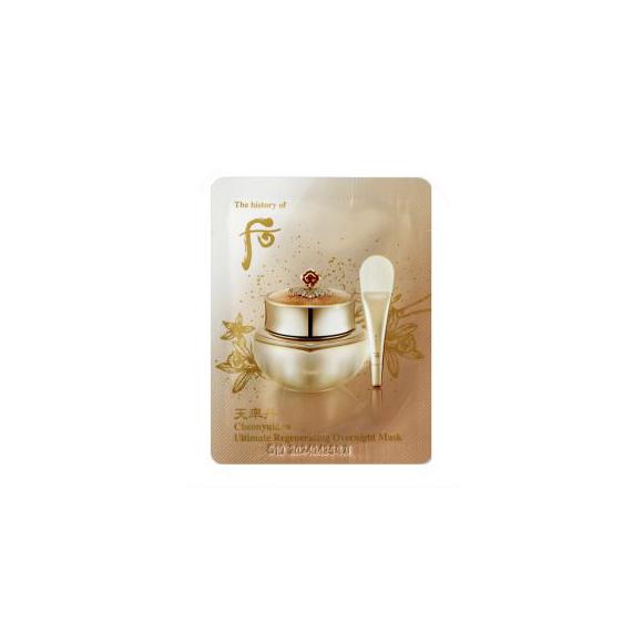 The history of Whoo Ultimate Regeneration Overnight Mask, 4ml*10ea - Ночная омолаживающая маска